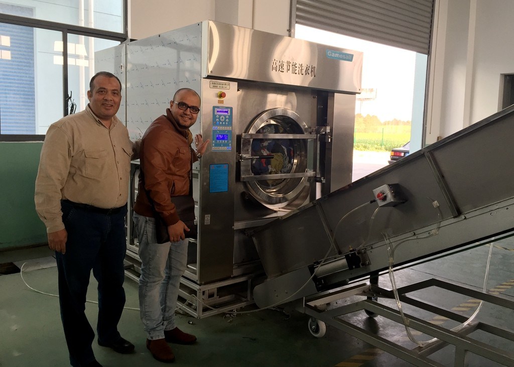 High Performance Industrial Washer Extractor Mounted 150kg Extractor ...