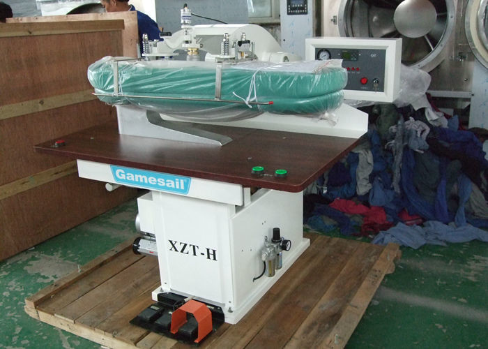 Hot Iron Laundry Steam Press Machine , Commercial Automatic Cloth ...